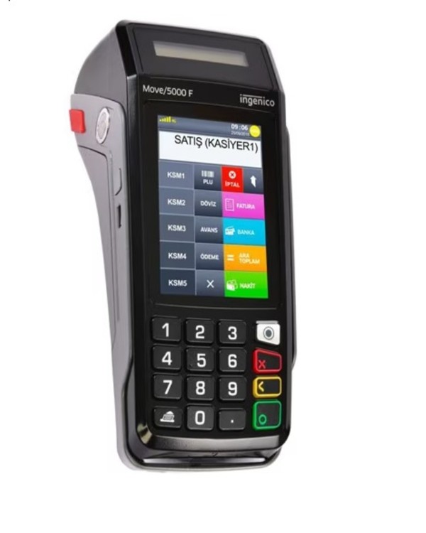 İngenico Move 5000F Yeni Nesil Mobil Yazarkasa Pos